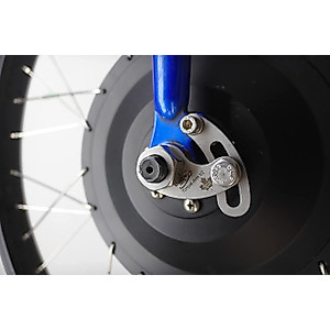 Grin Technologies FRONT Torque Arm for Mounting on Forks with Fender Eyelets. Thick 1/4" Stainless Plate