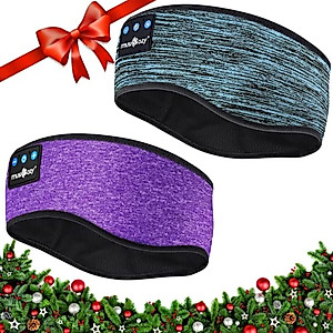 MUSICOZY Sleep Headphones Wireless Bluetooth Headband, Music Sports Sleeping Headband Headphones for Workout, Jogging, Yoga