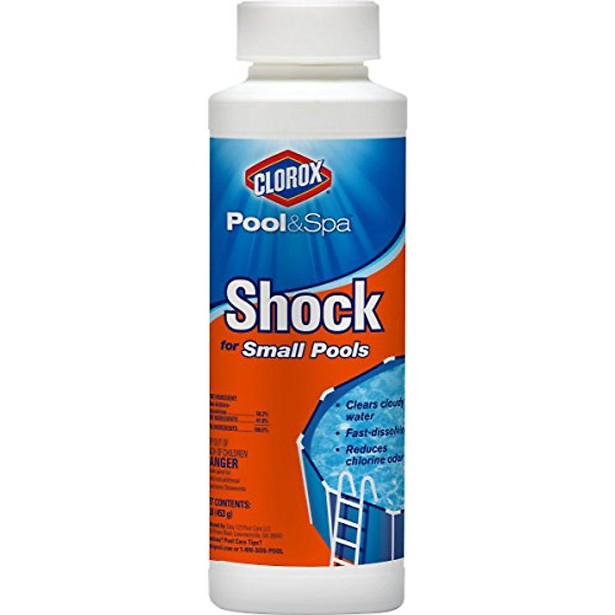 Clorox Pool&Spa 69001CLX Shock for Small Pools