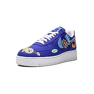 Nike Womens WMNS Air Force 1 Low '07 PRM DX2306 400 Los Angeles Patched Up - Size 6.5W