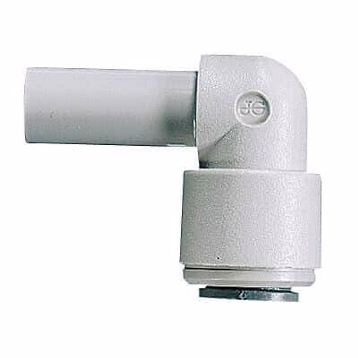 John Guest Push-to-connect stem elbow adapters, 5/16" x 5/16", 10/pack