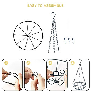 FlidRunest Natural Coir Bird Nest Small Medium Large Bird Swing for Parrot Parakeet Cockatiel Conure Finch Cockatiel Fiber Nest for Chinchilla Bunny