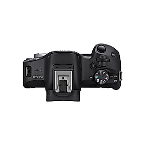 Canon EOS R50 Mirrorless Vlogging Camera (Body Only/Black) (Renewed)
