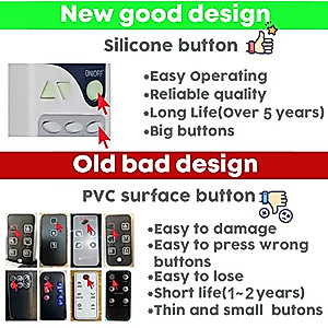 Replacement for Napoleon Fireplace Heater Remote Control NEFBD50HE NEFBD60HE