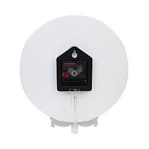 JUMBEAR Tropical Seashells Starfish Beach Wall Clock Non Ticking Silent Art Clock for Living Room Bedroom Office School Home Decor