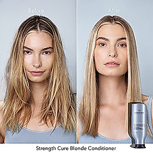 Pureology Strength Cure Blonde Purple Conditioner for Blonde & Lightened Color-Treated Hair, 9 Fl Oz