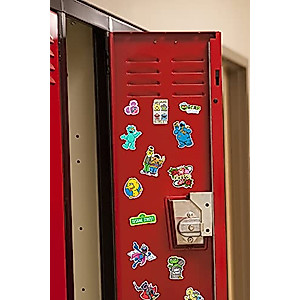 Sesame Street Sticker Pack Die Cut Vinyl Large Deluxe Stickers Variety Pack - Laptop, Water Bottle, Scrapbooking, Tablet, Skateboard, Indoor/Outdoor - Set of 50