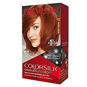 Revlon ColorSilk Hair Color, 42 Medium Auburn 1 ea (Pack of 6)