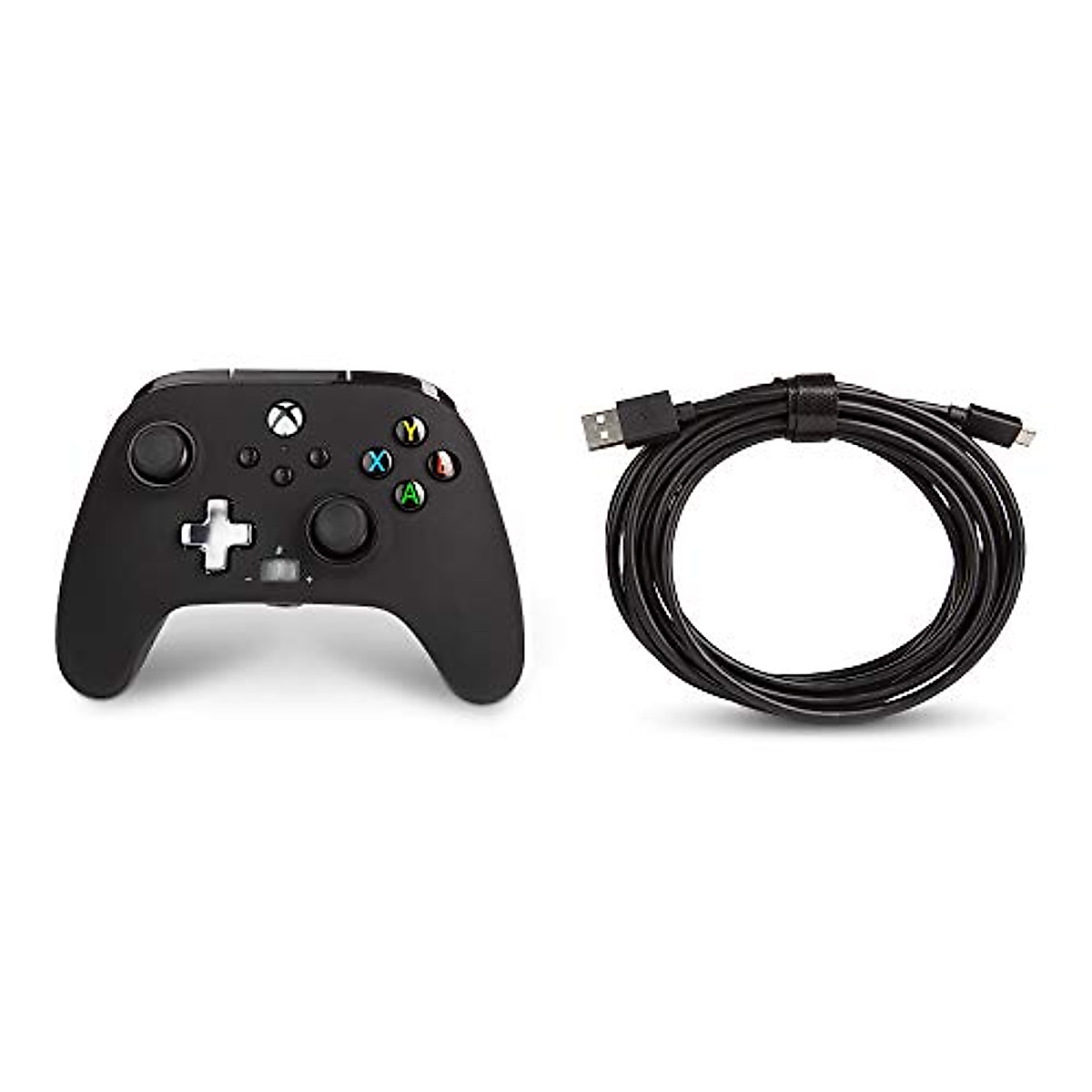 PowerA Enhanced Wired Controller for Xbox Series X|S - Black, Officially Licensed for Xbox