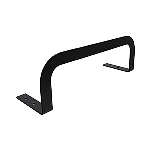 T Tulead 2PCS Black Mattress Retainer Bar Mattress Slide Stopper Anti Slip Mattress Gripper for Bed Frame with Screws 10.39"×3.39"