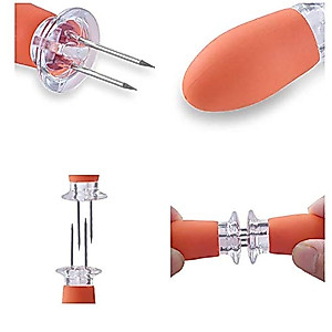 Aeyistry 8 Pcs Stainless Steel BBQ Corn Holders Multifunction for Corn On The Cob Stainless Steel BBQ Tools