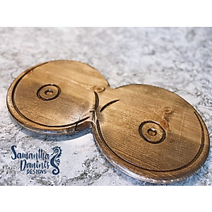 CharBOOBerie Board- Boobs, Bachelor Bachelorette Parties, His & Her Party, Gag Gifts (Pine)