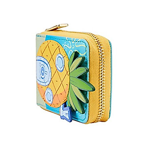 Loungefly Spongebob Squarepants Pineapple House Accordion Wallet