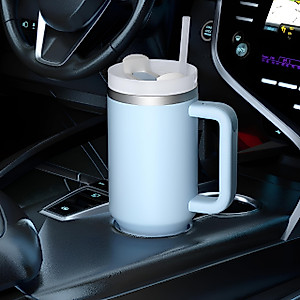 Ruihualexi Adventure Quencher Travel Tumbler, 40 Oz Tumbler with Glass Cups with Lids and Straws, Stainless Steel Travel Mug Water Bottle Cup, Gifts for Women Men Him Her, Bay Leaf