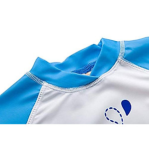 Baby Toddler Boys Two Pieces Swimsuit Set Swimwear Crab Bathing Suit Rash Guards with Hat UPF 50+ (Crab, 18-24Months)