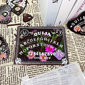 RESINWORLD Ouija Board and Planchette Resin Molds, 2PCS Gothic Epoxy Resin Silicone Molds for Ouija Board Game, Pendant, Resin Crafts