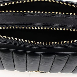 Coach Women's Jes Crossbody Bag With Linear Quilting (Black)