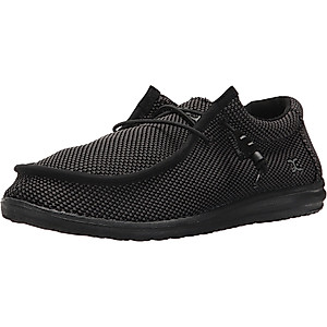 Hey Dude Men's Wally L Sox Black Size 9 Shoes
