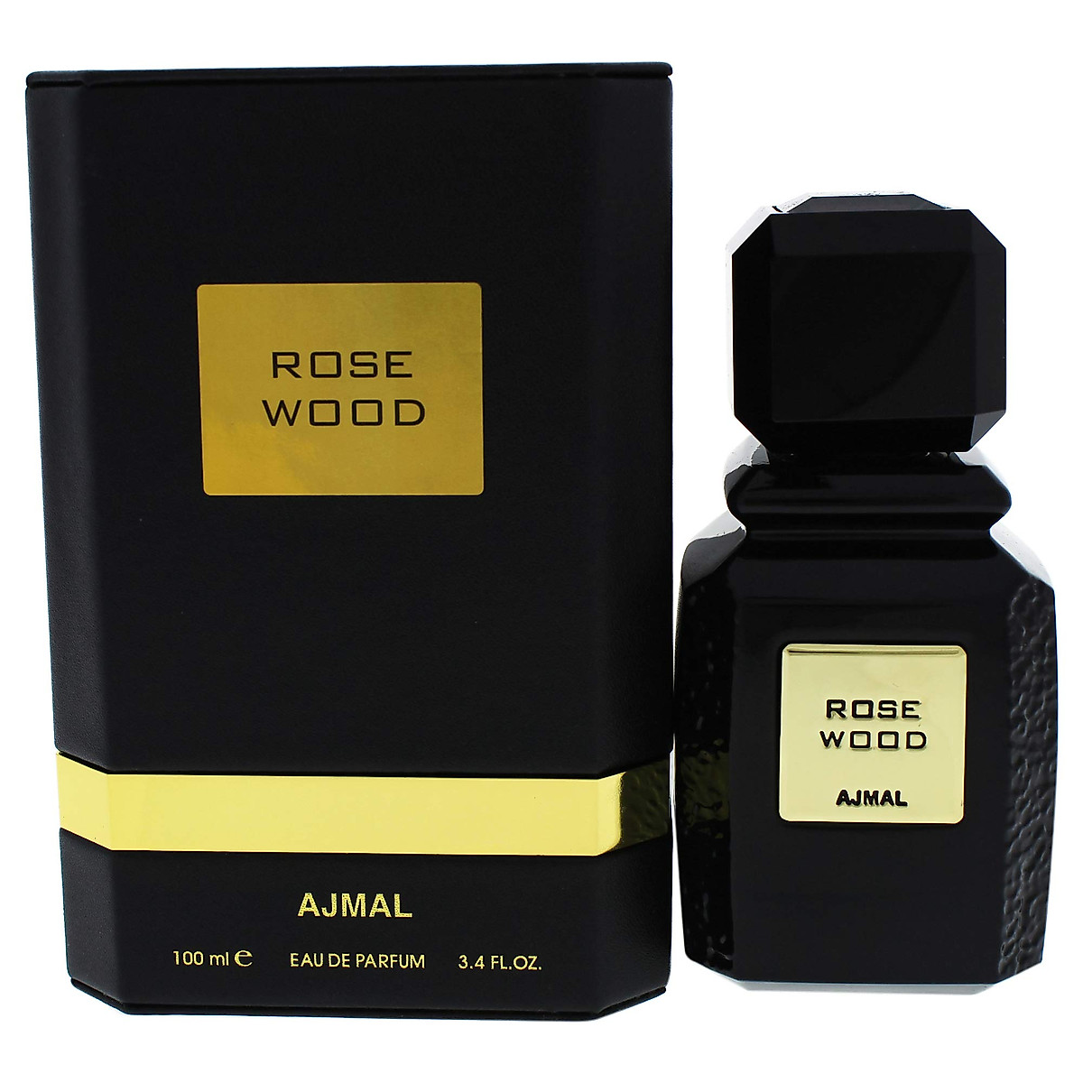 Ajmal Rose Wood EDP 100ML Perfume for Men and Women - Made In Dubai