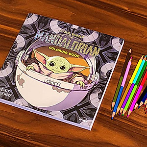 Star Wars The Mandalorian: Bounty on the Move: Coloring Book