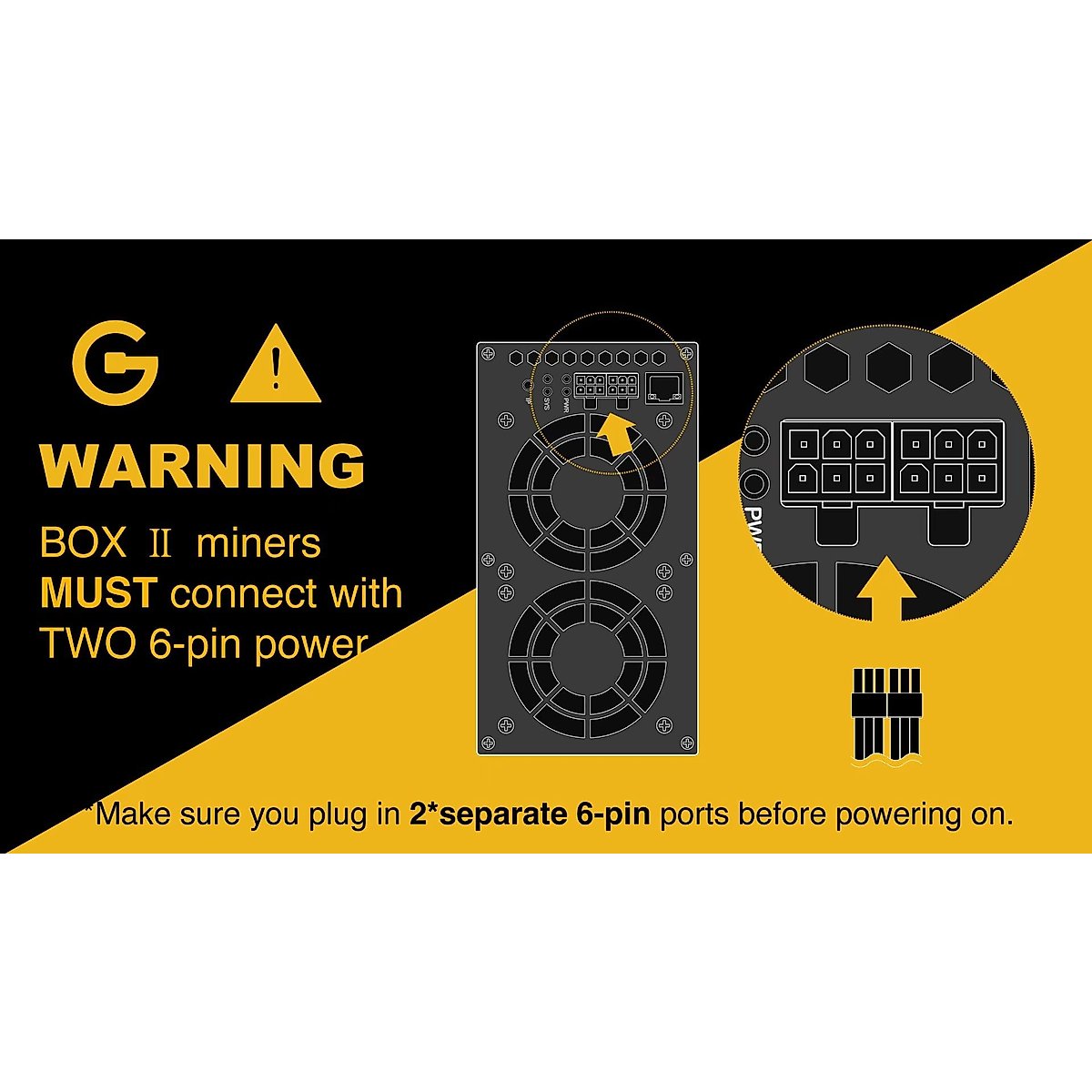 Sense Miner Second Generation Goldshell KD Box II Two Modes 5Th/s Kadena Miner 400W or 3.5TH/s 260W Goldshell Miner Without PSU