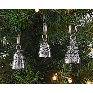 Guardian Bell Kraken Good Luck Bell w/Keyring & Black Velvet Gift Bag | Motorcycle Bell | Lead-Free Pewter | Good Luck Gift to Friends & Family | Bike Bell | Made in USA