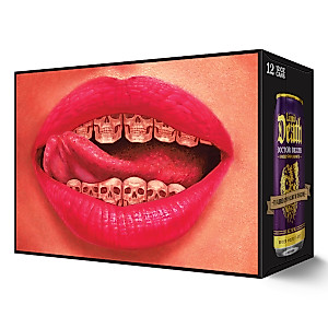 Liquid Death, Doctor Death, Soda-Flavored Sparkling Water, 12-Pack (12oz Cans), Low Calorie & No Artificial Sweeteners