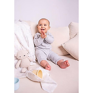 Stellou & friends Knit Romper - 2T Blue Toddler Romper, Baby Romper, Baby Boy Rompers