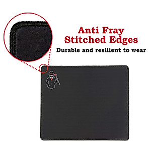 Hypernova Gaming Mouse Pad, (12 x 10 x 0.2 inches), Best Laptop Mousepad, Waterproof, No-Slip Base, Resilient Stitched Edges, PC, Perfect for Video Games