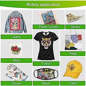 CenDale DTF Transfer Film - A4(8.3" x 11.7") 30 Sheets Double-Sided Matte Clear PreTreat Sheets- PET Heat Transfer Paper for DYI Direct Print on T-Shirts Textile