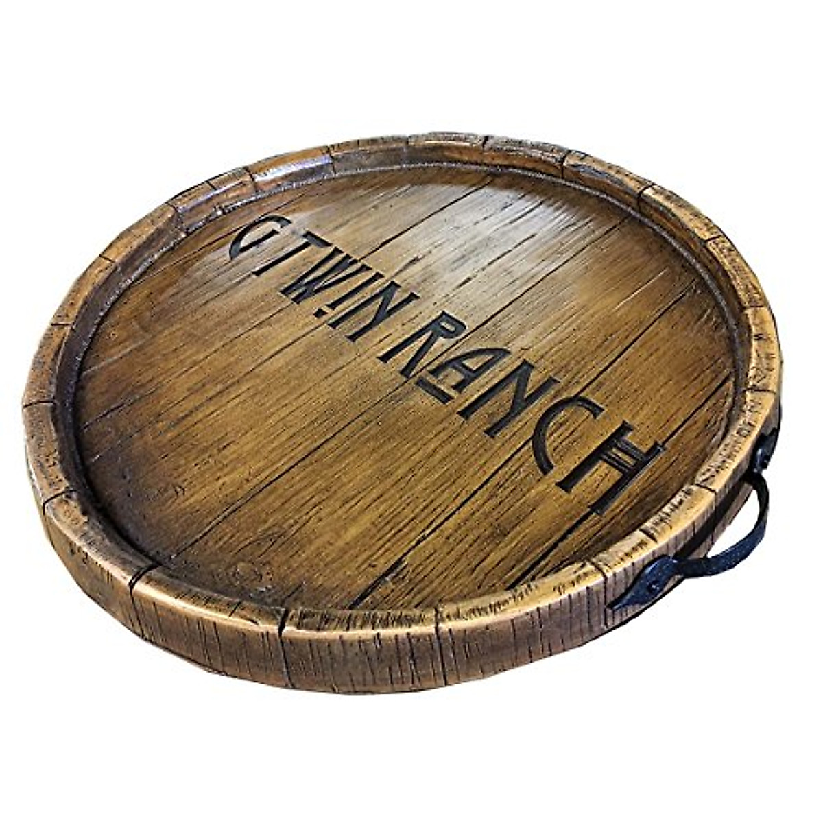 Wine Barrel Serving Tray Personalized