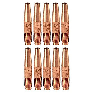 Miller Electric Tip, Screw - Tapered, Contact.035, PK10, (Pack of 3)