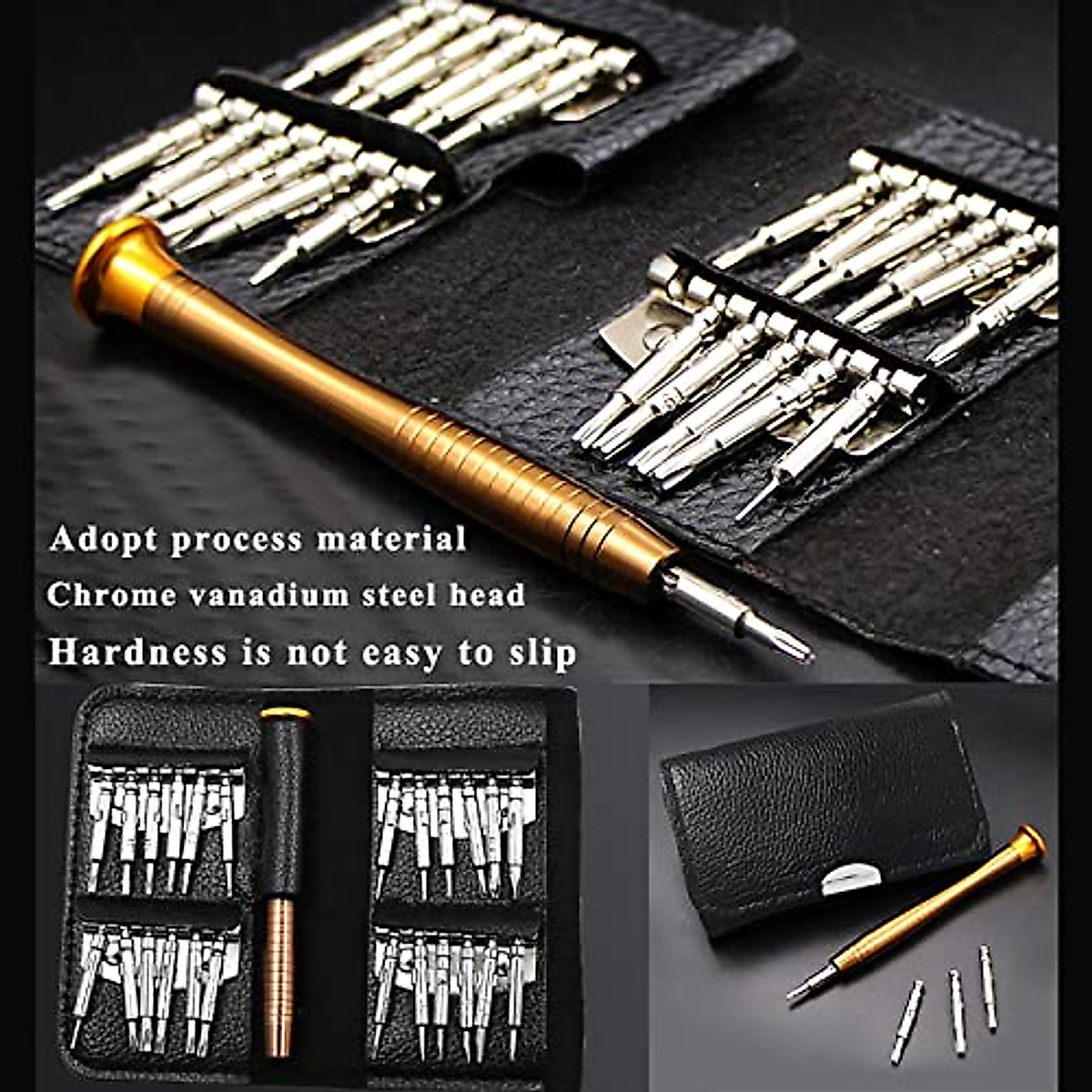 DJI Repair Screwdrivers Tool Set for DJI Mavic 2/2S Phantom 3 4/4 Pro Mavic 2/3 Mini 2/SE/Mini 3 /Mini 3 Pro Spark Avata Drone and Other Electronics Devices Universal Screwdriver 25 In 1