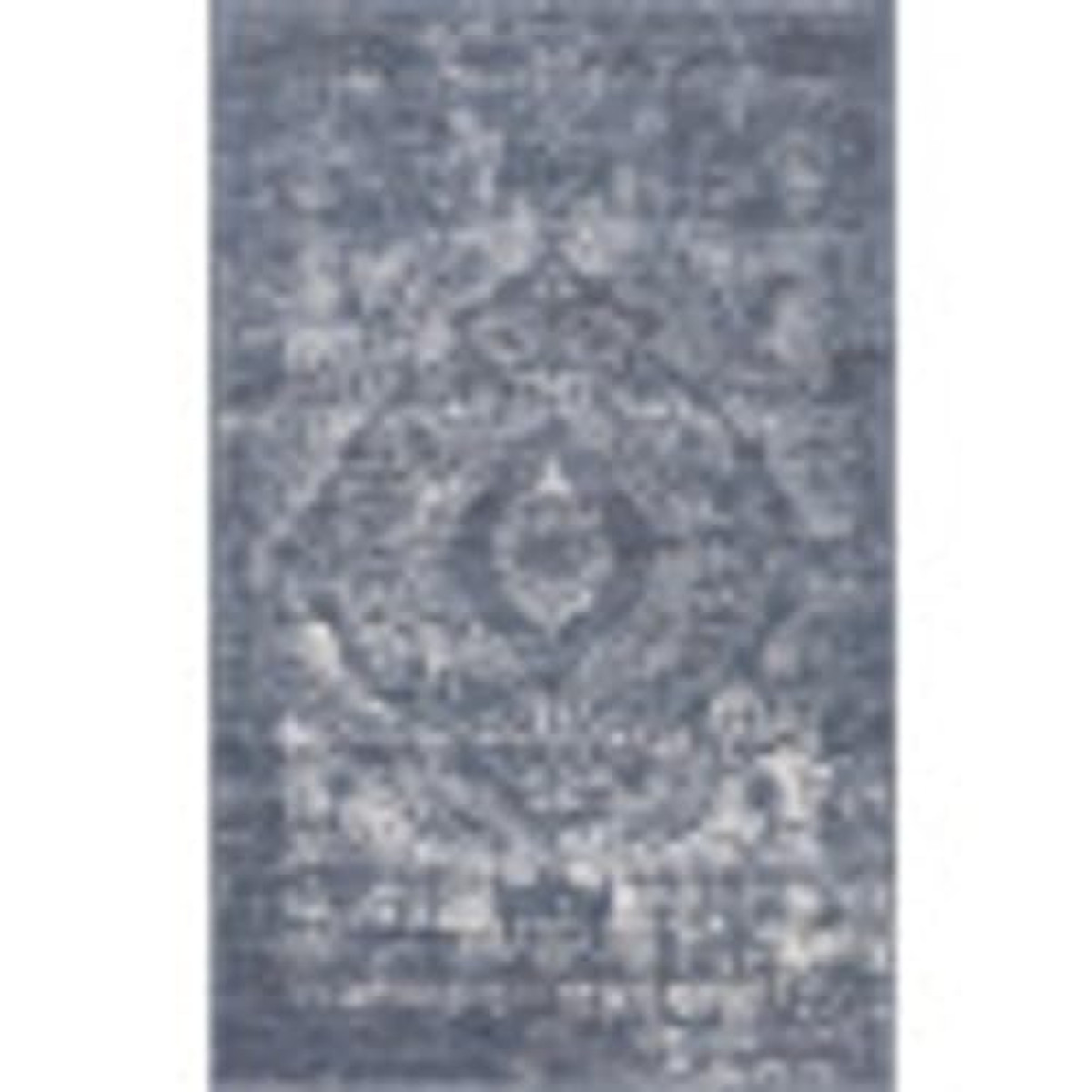 Unique Loom Portland Collection Area Rug - Astoria (5' 3" x 8' Rectangle, Blue/ Ivory)