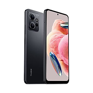 Xiaomi Redmi Note 12 4G LTE (128GB + 8GB) Global All Bands Unlocked 6.67" 50MP Triple (Tmobile Mint Tello Global) + (w/ 33W Fast Car Dual Charger Bundle) (Onyx Gray)
