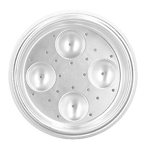 Fdit Hard Boiled Egg Cooker, 4 Eggs Capacity Compact Design Abs Material White Egg Egg-Shaped Microwave Egg Steamer For Your Daily Eating Needs