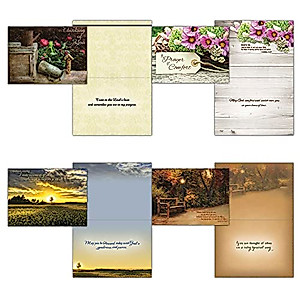 Shared Blessings 48 All Occasion Religious Greeting Cards Value Pack 2 - King James Version Scriptures - Faith Based Greeting Cards - Inspirational Thinking of You Cards with Envelopes - Assorted Designs including Religious Birthday, Thinking of You Cards