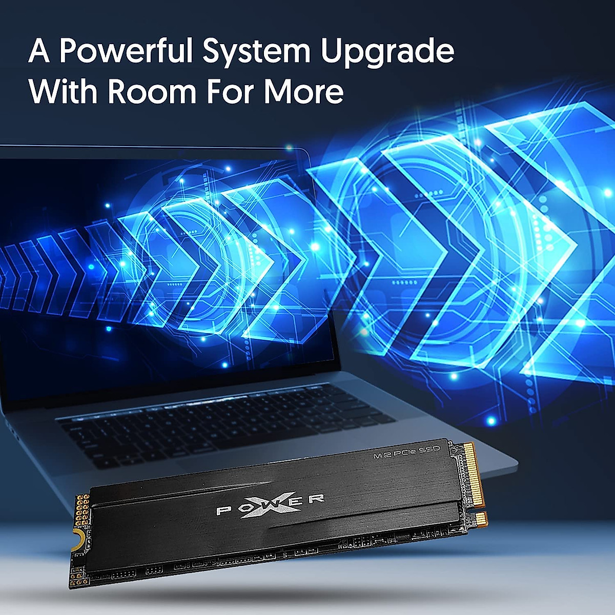 Silicon Power 2TB NVMe M.2 PCIe Gen3x4 2280 TLC R/W up to 3,400/3,000MB/s SSD (SP002TBP34XD8005)