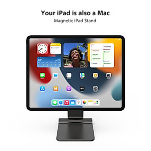 Meaowxva Magnetic iPad Stand Adjustable Floating Foldable Tablet Holder iPad Painting Desktop Stand for Apple iPad Pro 12.9 3rd/4th/5th/6th Generation