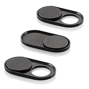 Olixar Spyblocker Webcam Cover, Laptop Camera Cover Slide - Anti Hack Cover for Webcam Privacy - Anti Spy Protection - Compatible with Smartphones & Tablets - 3 Pack