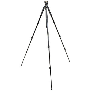 SLIK Sprint PRO III Travel Tripod w/SBH-100 Ball Head for Mirrorless/DSLR Sony Nikon Canon Fuji Cameras and More - Black (611-889)