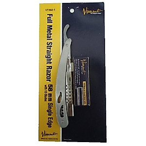 Vincent 58mm Full Metal Single Edge Razor VT302-1