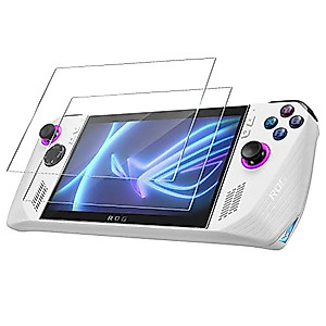 Ltezixal [3packs Screen Protector For Asus Rog Ally, Rog Ally Temperd Glass Screen Protector, Anti-Scratch, 9H Hardness,Anti-Fingerprint,Bubble Free Screen Protector for Rog Ally Handheld Game.