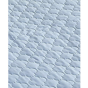 Large Mattress Protector - Bed Pee Pad for Kids, Incontinence - White 36x58"