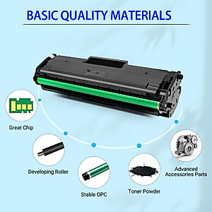 USUPERINK 1 Pack Compatible Toner Cartridge Replacement for Samsung MLT-D101S D101S 101S MLTD101S Black Use in ML-2166W ML-2160 ML-2165 SCX-3405W ML-2165W SCX-3405FW SCX-3400 SCX-3401FH Printer