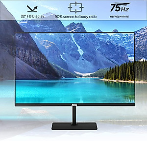 All in one Desktop Computer, TechMagnet Cheetah 4, Intel Core i5 4th Gen 2.5 GHz, 8GB DDR3, 120GB SSD, New 22 inch LED, MTG RGB Keyboard Mouse, RGB Speaker and Webcam, Windows 10 Pro (Renewed)