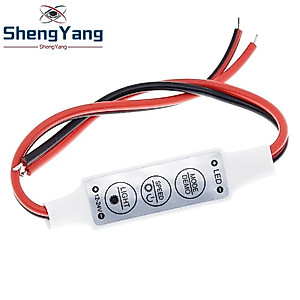 New 12V Mini 3 Keys Single Color LED Controller Brightness Dimmer for Led 3528 5050 Strip Light