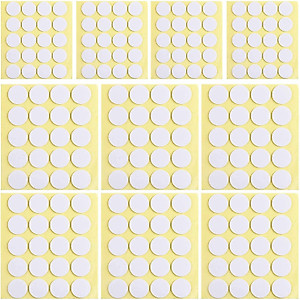 400pcs Candle Wick Stickers, Heat Resistance Candle Making Double-Sided Stickers
