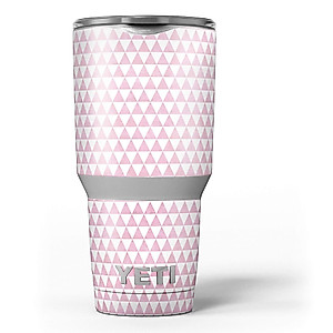 Design Skinz The Micro Pink Polka Dots - Skin Decal Vinyl Wrap Kit Compatible with The Yeti Rambler Cooler Tumbler Cups