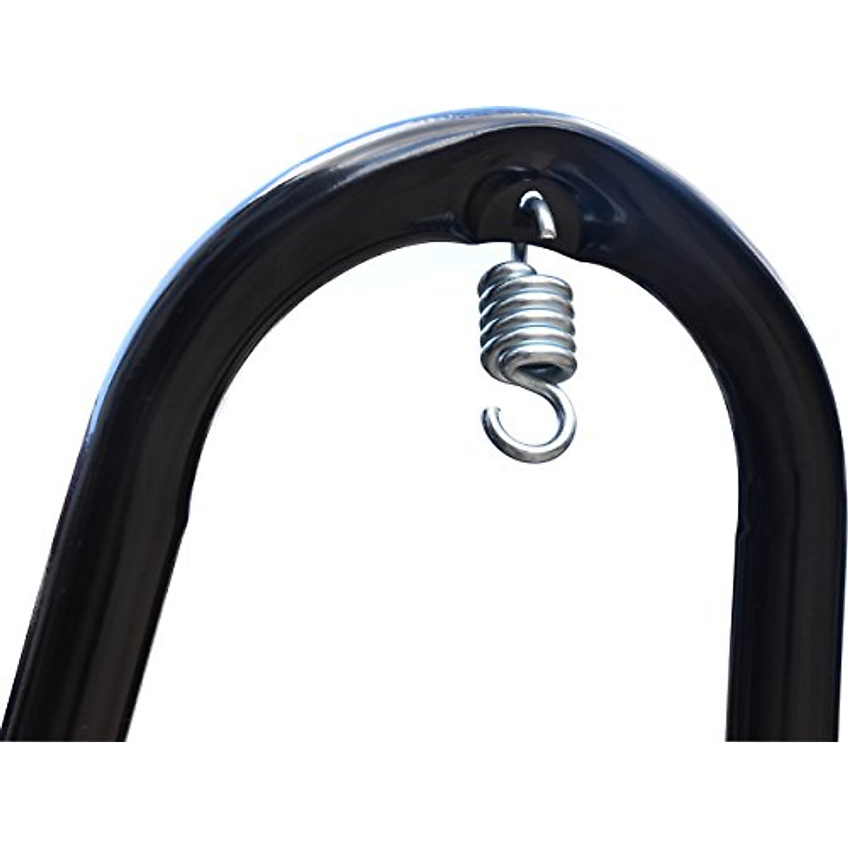 Sorbus Stylish Swing Chair w/Steel Stand- Fine Cotton Weave for Super Comfort & Durability- Hanging Hammock Chair w/2 Seat Cushions- Portable Outdoor Hanging Chair w/Hardware Kit - Indoor Outdoor Use